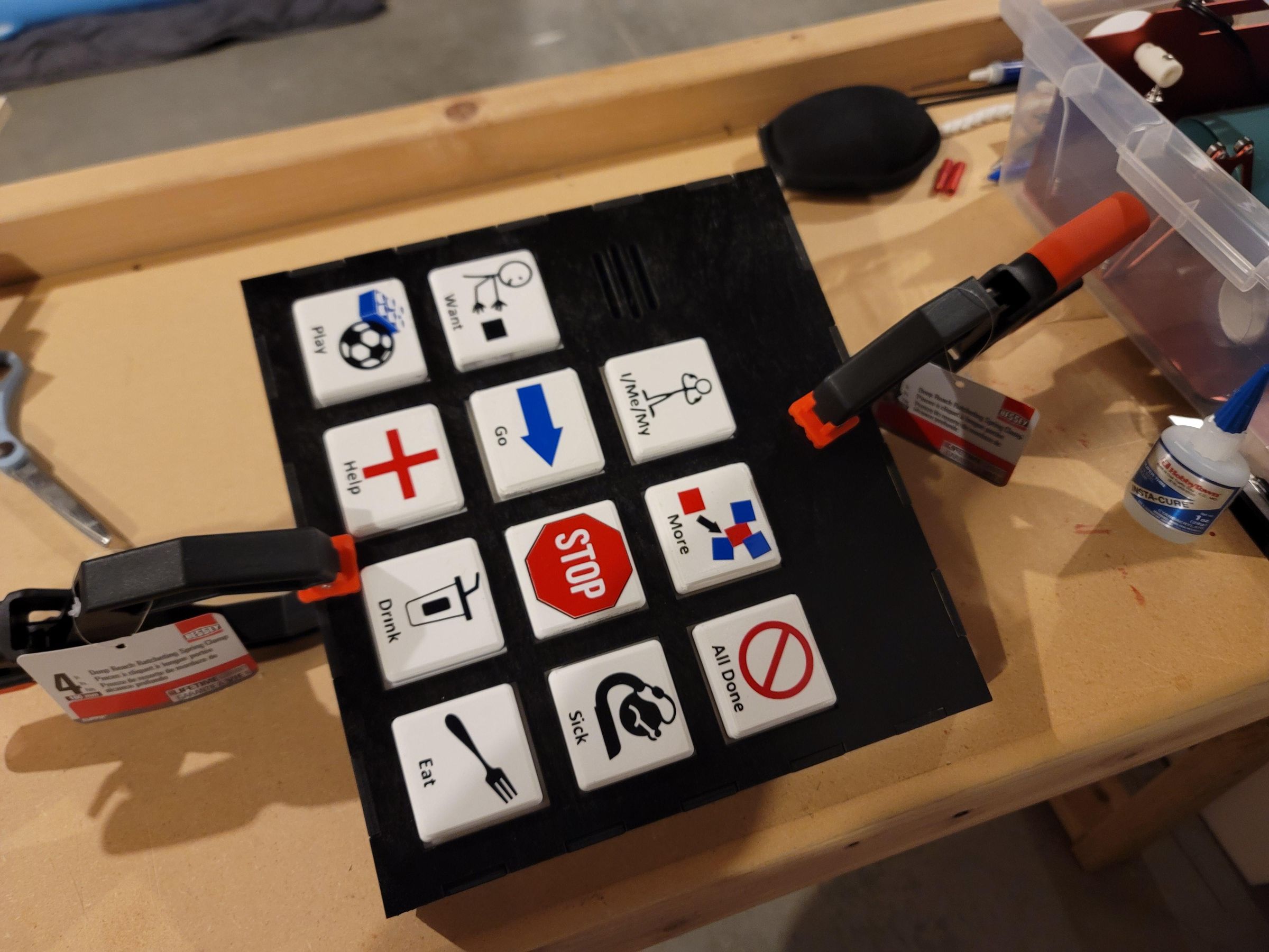 Communication Board (Aided AAC Device) : 21 Steps (with Pictures ...
