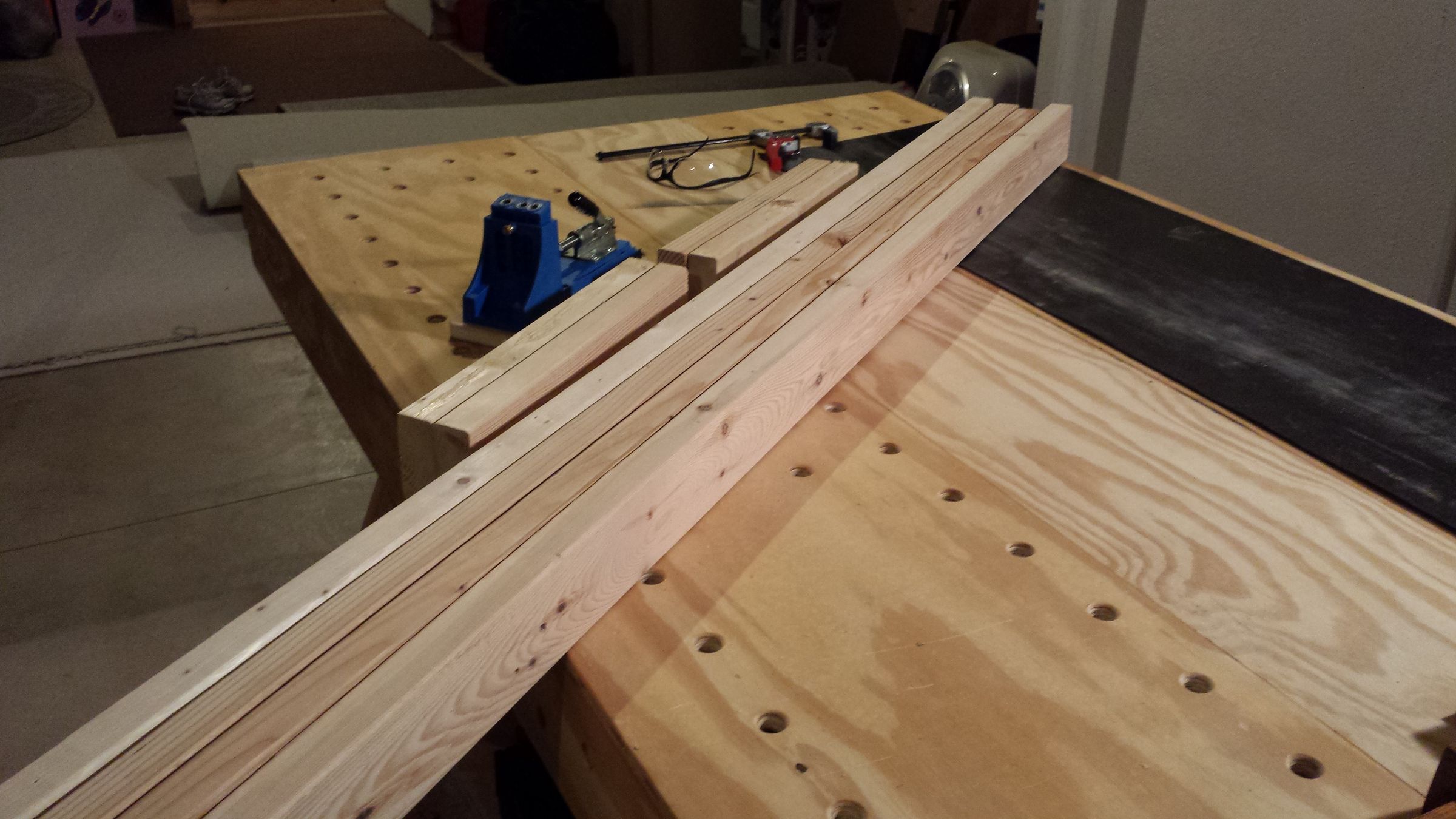 Workshop Mobile Storage Unit With Adjustable Shelving : 5 Steps ...