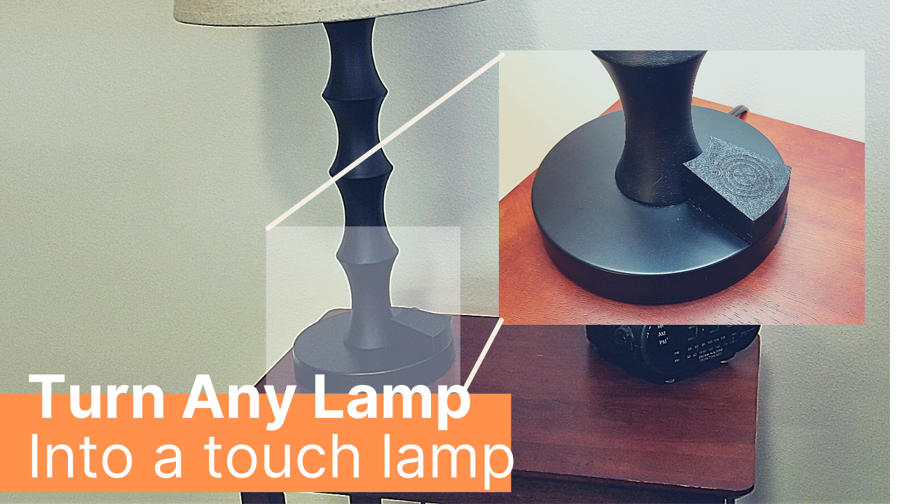 Make Any Lamp a Touch Lamp : 8 Steps (with Pictures) - Instructables
