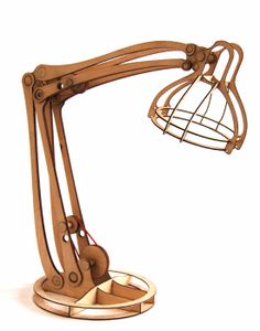 Laser-cut Desktop Lamp (LED) : 9 Steps (with Pictures) - Instructables