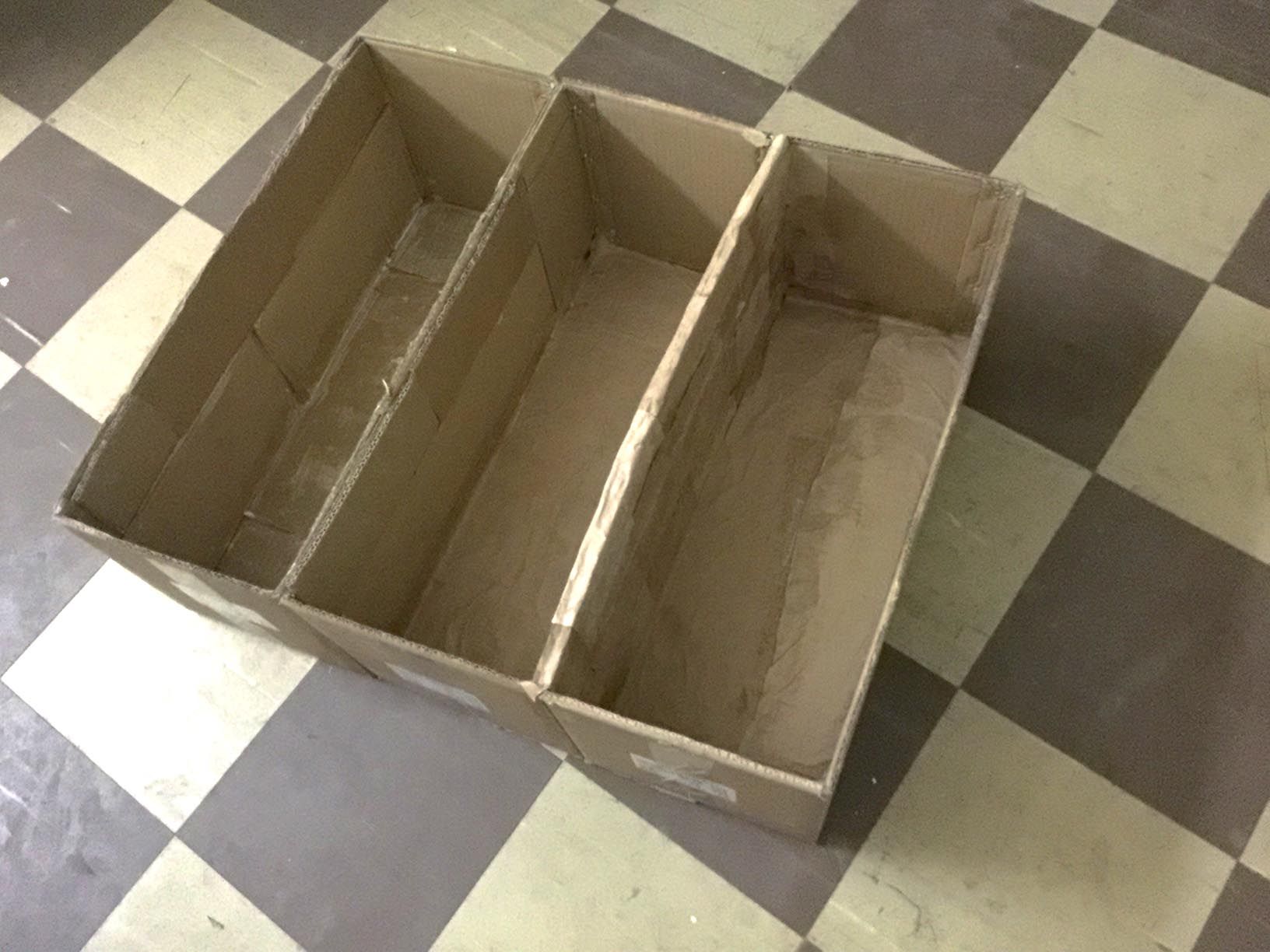 Turn Old Cheap CardBoard Box Into a Useful Premuim Storage Shelf With ...