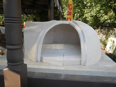 Building a DIY Pizza Oven Kit Into a Complete Wood Fired Pizza Oven ...