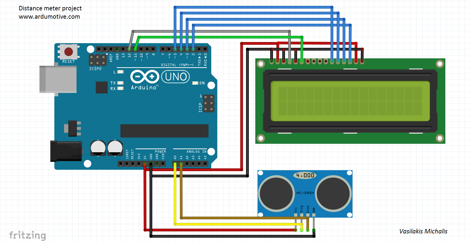 Arduino Based Distance Measure Box : 5 Steps - Instructables