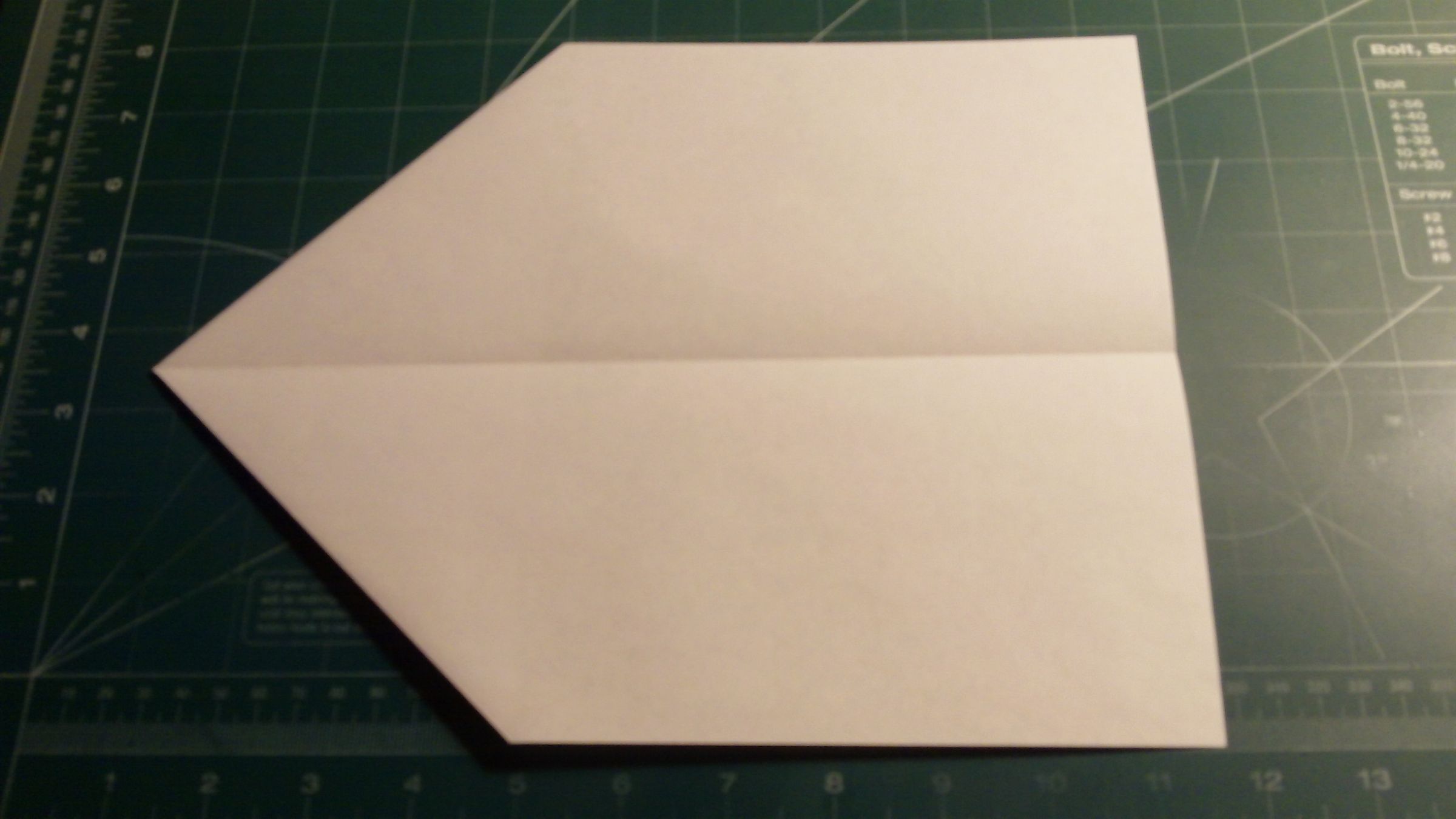 How to Make the Harrier Paper Airplane : 7 Steps - Instructables