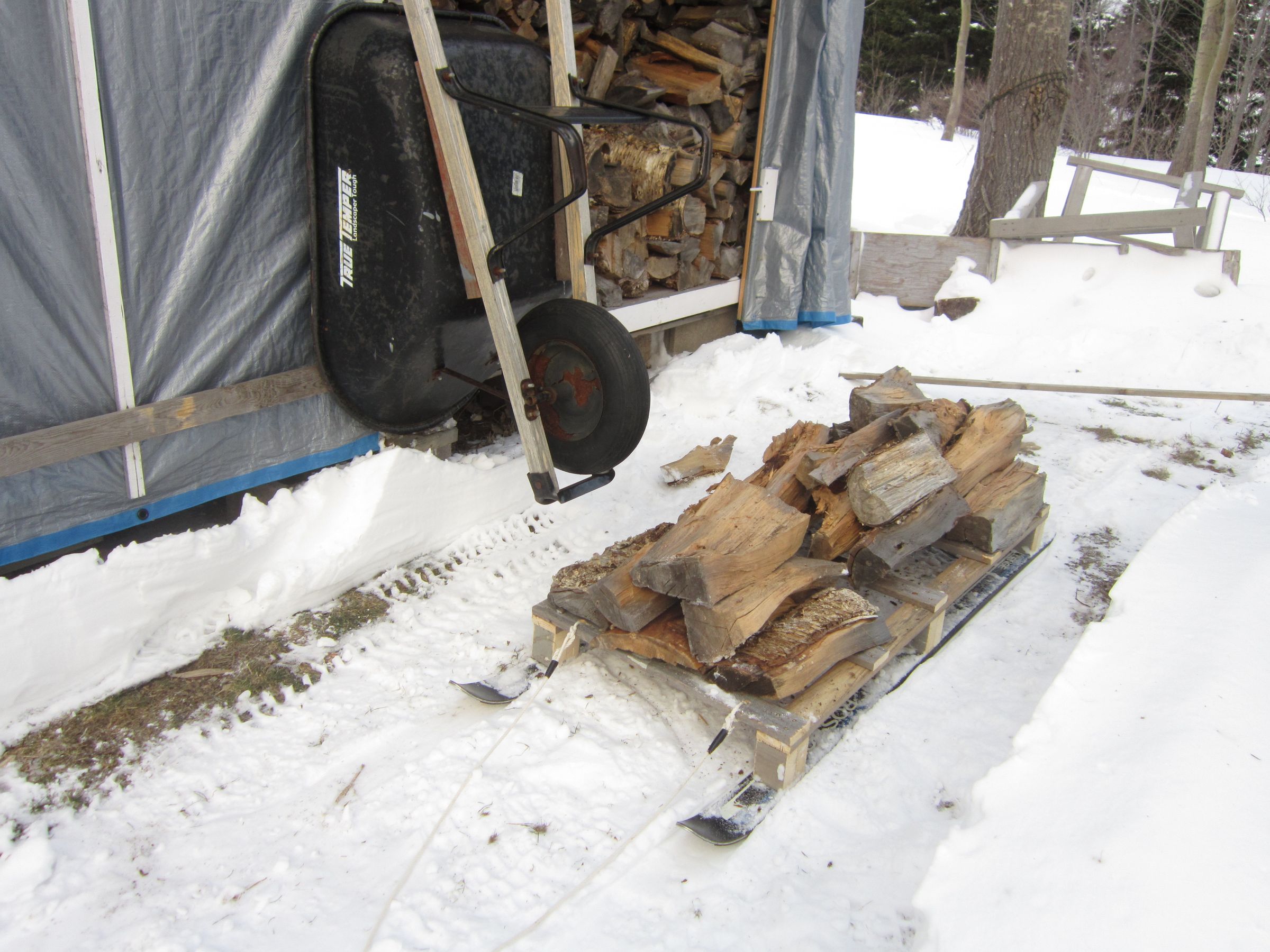 D.I.Y Firewood Sled - Instructables