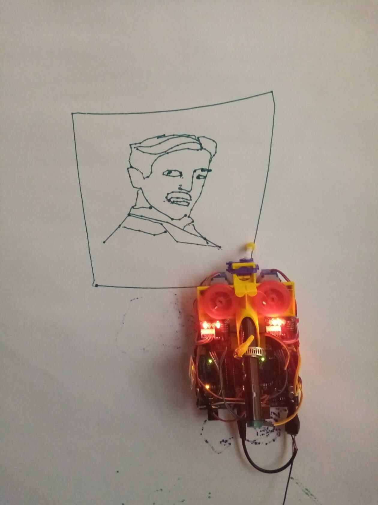 VERTICAL X-Y PLOTTER || DRAWING ROBOT || ARDUINO PLOTTER : 6 Steps ...