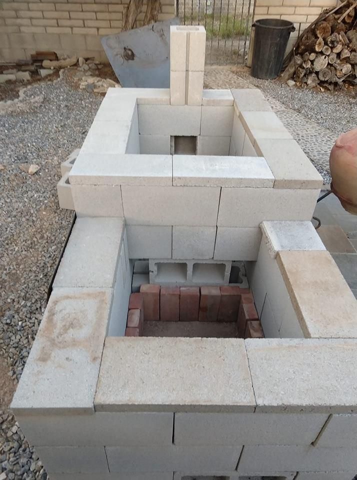 Diy Cinder Block Smoker