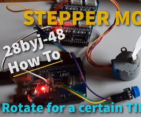 Arduino Stepper Motor Running for a Specific Time : 6 Steps - Instructables