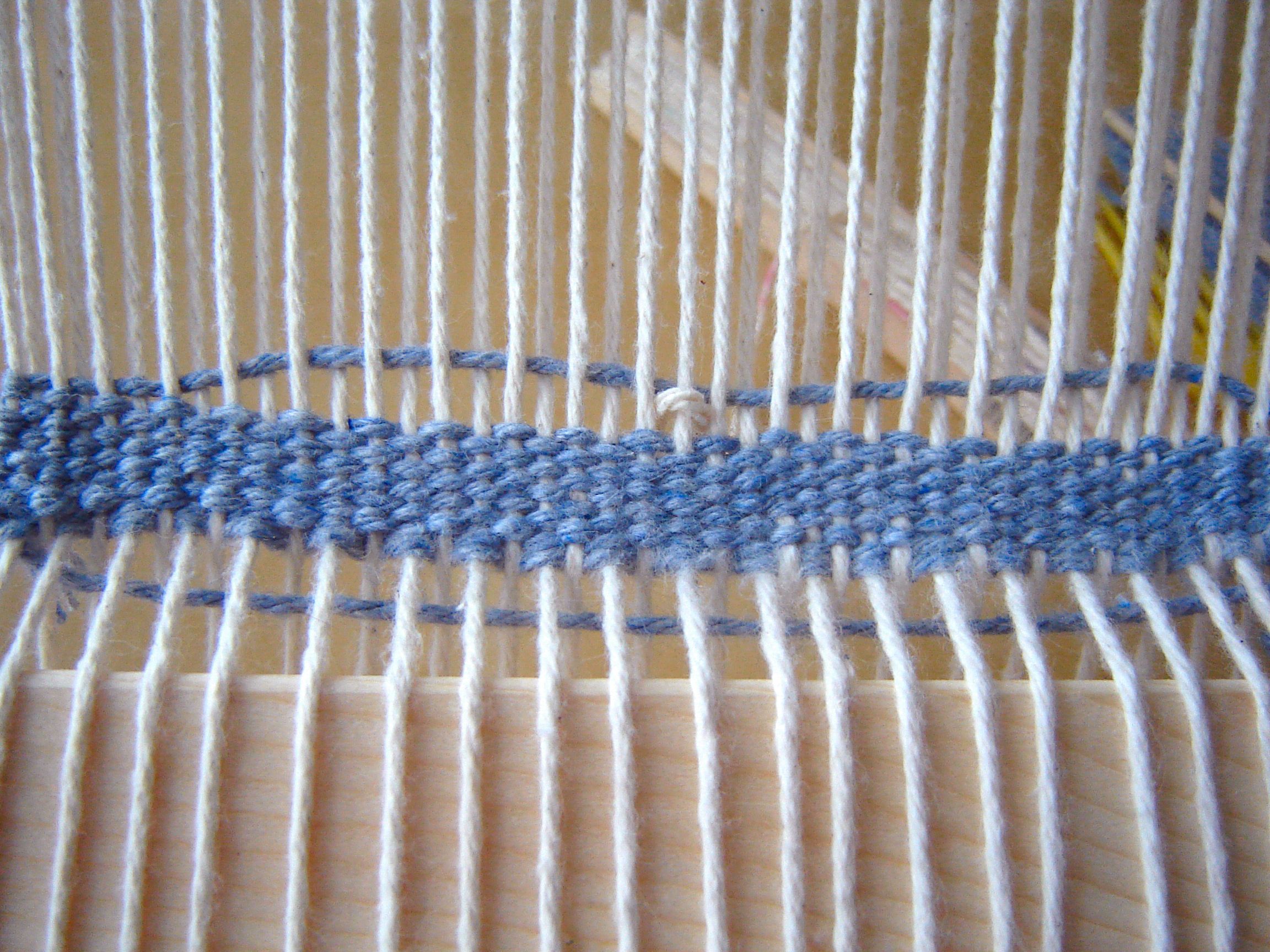 How to Weave on a Frame Loom : 8 Steps (with Pictures) - Instructables
