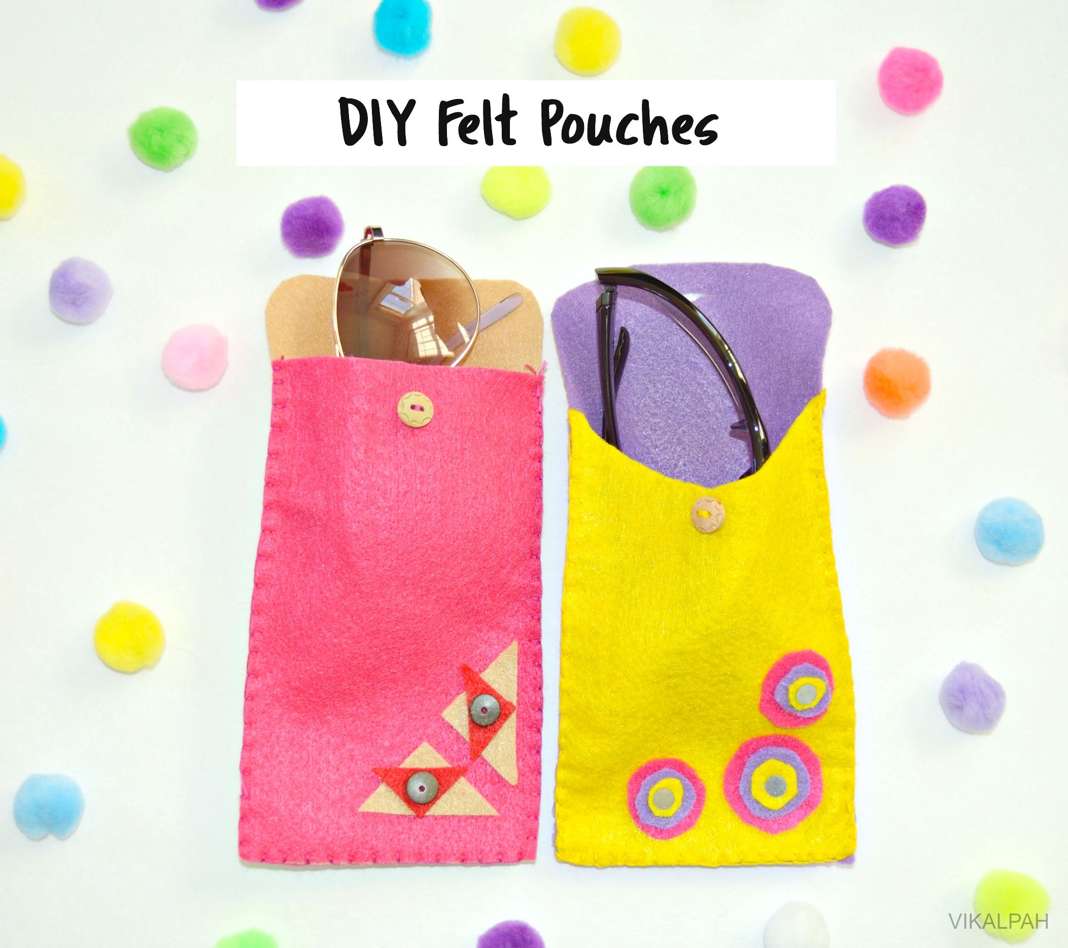 DIY Felt Pouches : 10 Steps (with Pictures) - Instructables