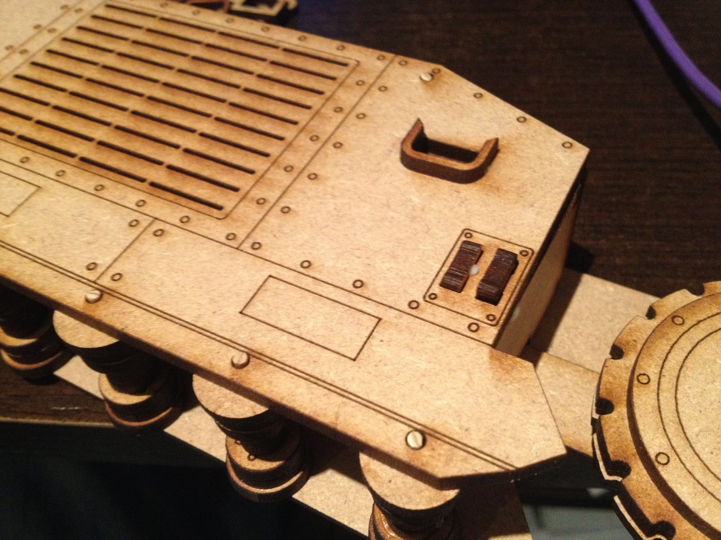 Carter's Lasercut Tank - B1 Bis : 8 Steps (with Pictures) - Instructables