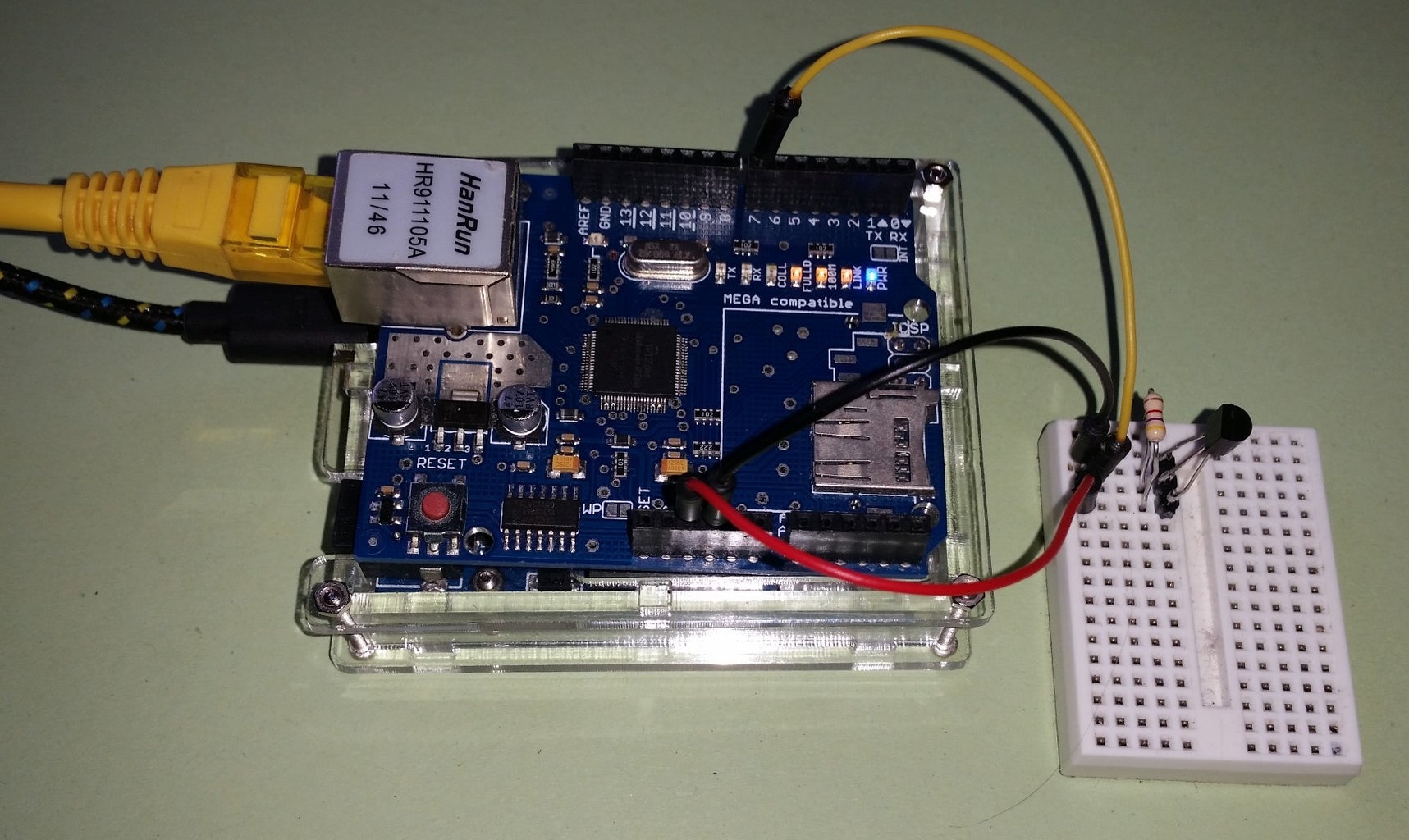 Blynk Arduino Ds18b20 Thermometer Display On Ios Or Android 8 Steps Instructables