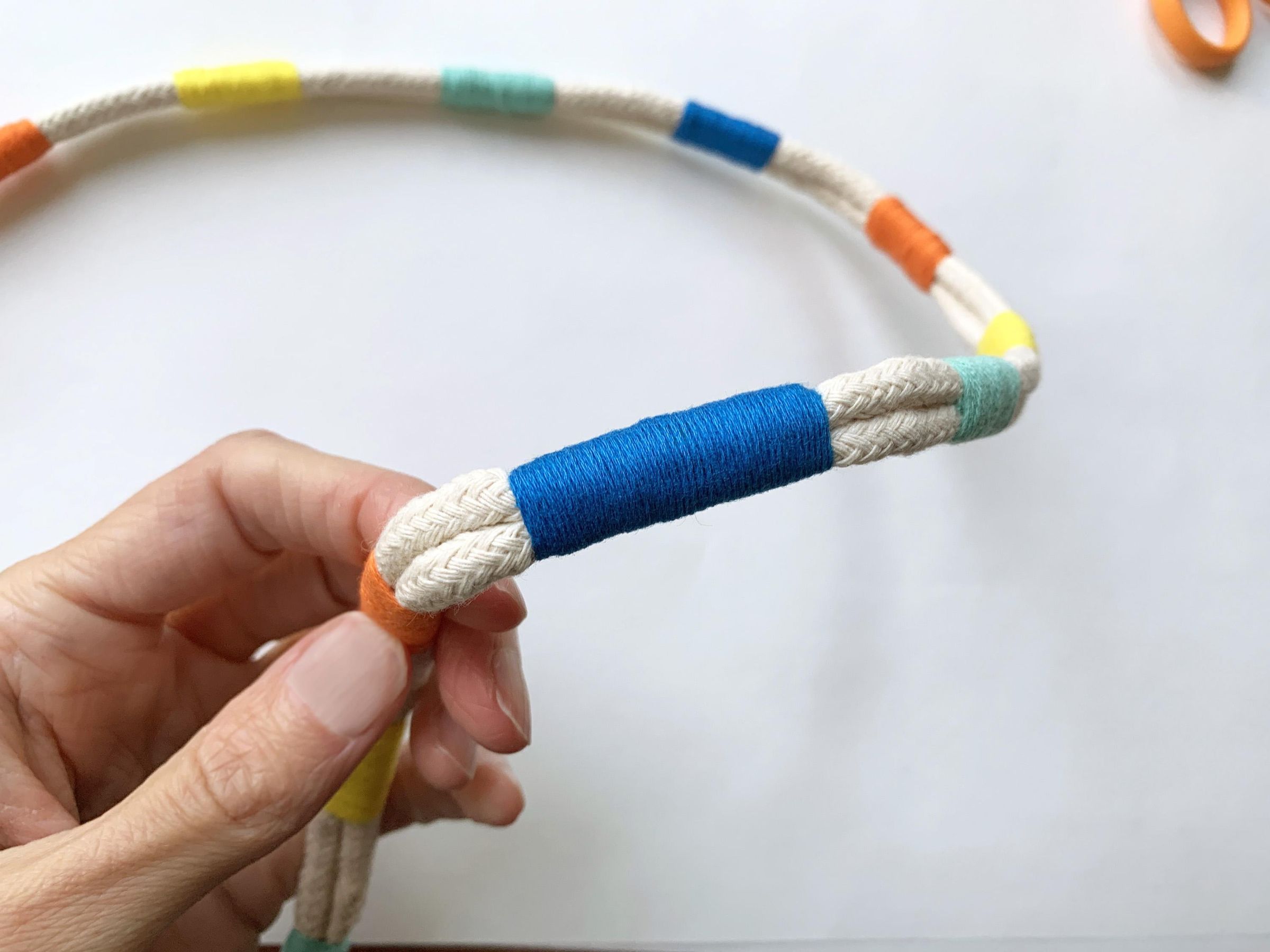 Colorful Rope Macrame Knot Necklace With Tassel : 8 Steps (with ...