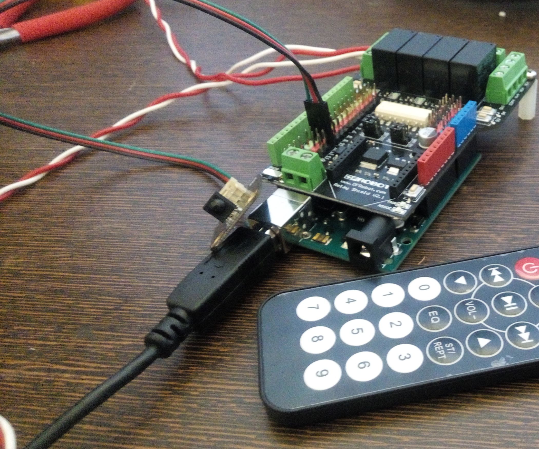 IR Home Automation on DFRobot's Relay Shield : 6 Steps (with Pictures ...