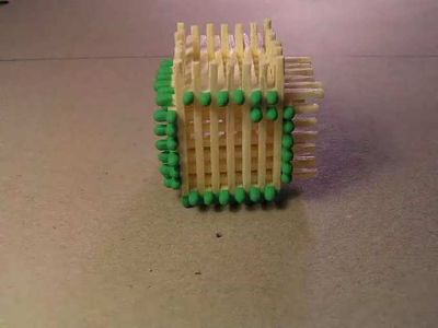 Matchsticks Cube (no Glue) : 8 Steps (with Pictures) - Instructables
