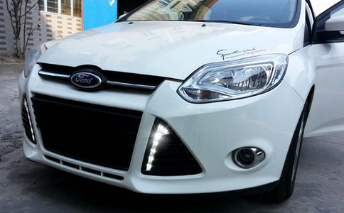 How to Install Ford Focus LED Daytime Running Lights : 6 Steps ...