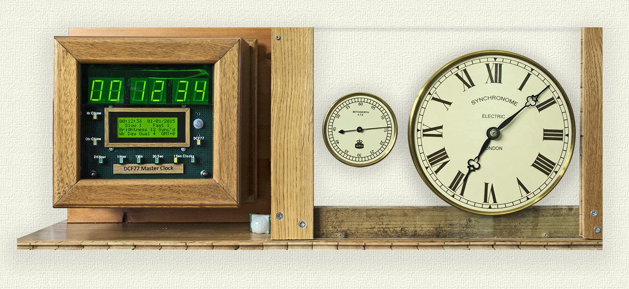 Arduino DCF77 Master Wall Clock : 12 Steps (with Pictures) - Instructables