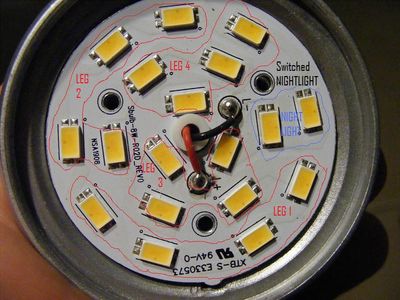 120V LED Bulb on 12VDC, 190MA. the Hack : 6 Steps - Instructables