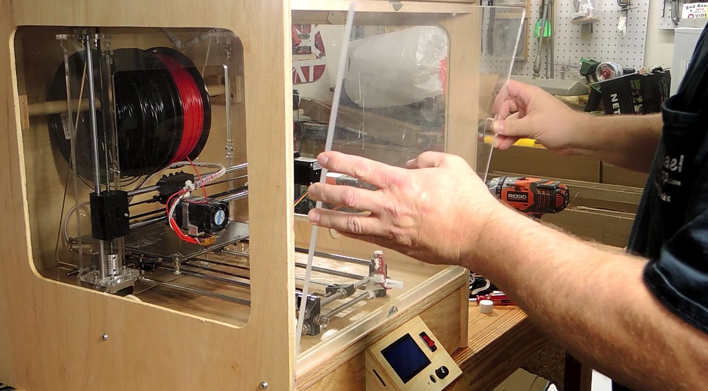 3D Printer Enclosure With Lights : 11 Steps (with Pictures) - Instructables