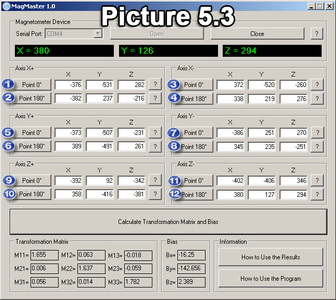 Easy Hard and Soft Iron Magnetometer Calibration : 6 Steps (with ...
