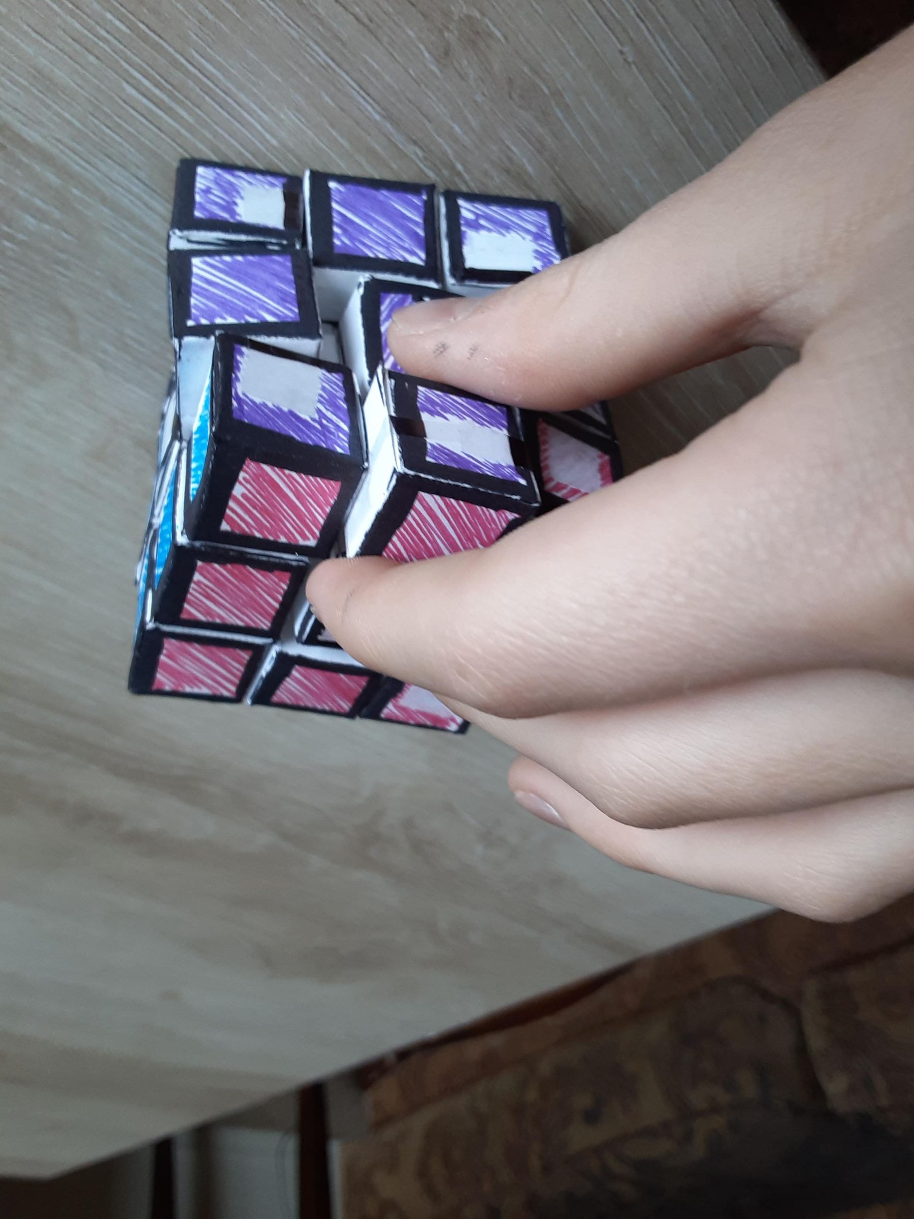 Fully Paper Rubik's Cube! : 3 Steps (with Pictures) - Instructables