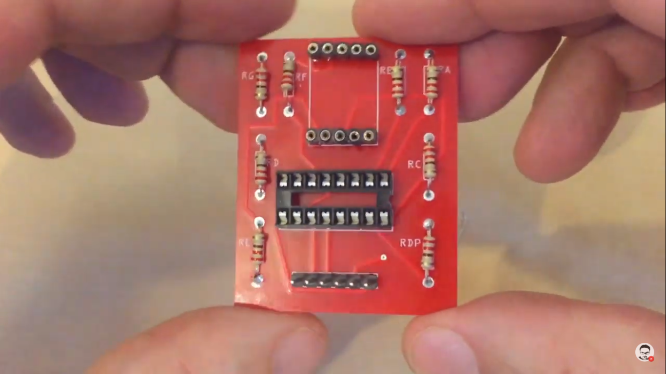 How to Use 74HC595 Shift Register With Arduino. Building Custom 7 Segment 1 Digit Display Module ...