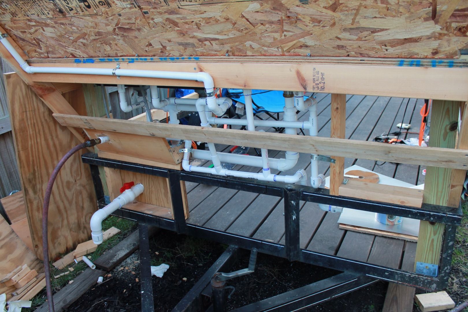 Building a Competition BBQ Trailer or Food Vending Trailer : 21 Steps ...