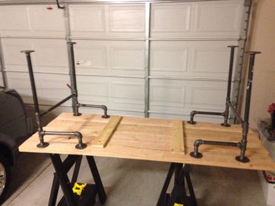 Black Iron Pipe Table : 6 Steps (with Pictures) - Instructables