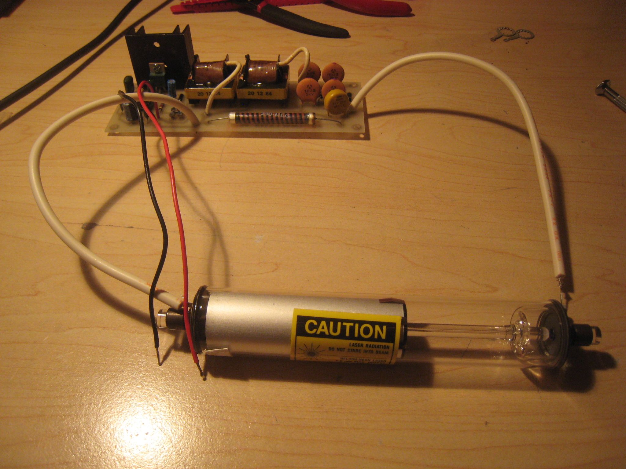 Childhood Laser: Building a HeNe Laser Kit : 11 Steps (with Pictures ...