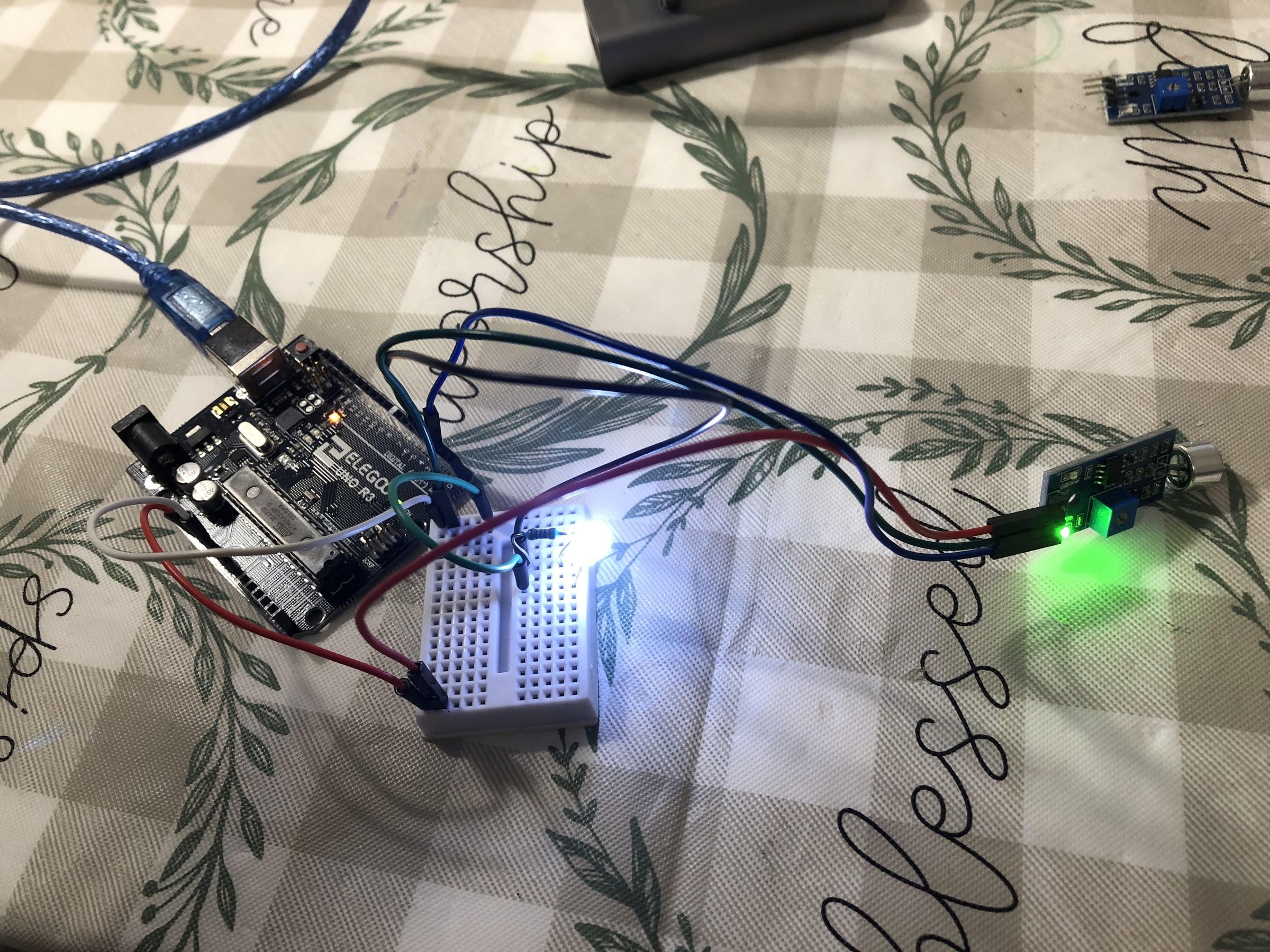 Sound Sensor to Led (Arduino) - Instructables