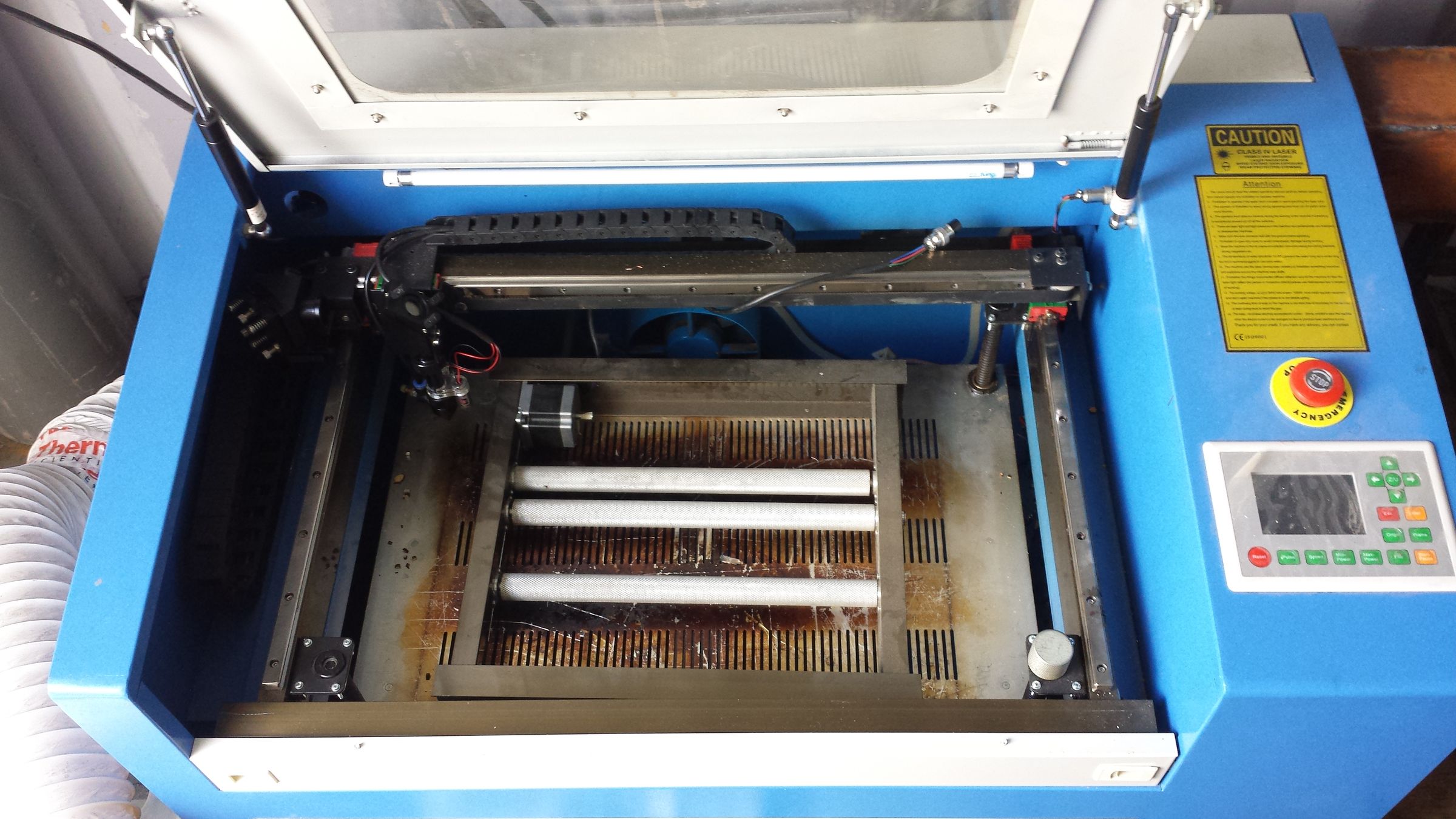 Laser Cutter, RD Works, Rotational Axis Proper Use : 6 Steps (with ...