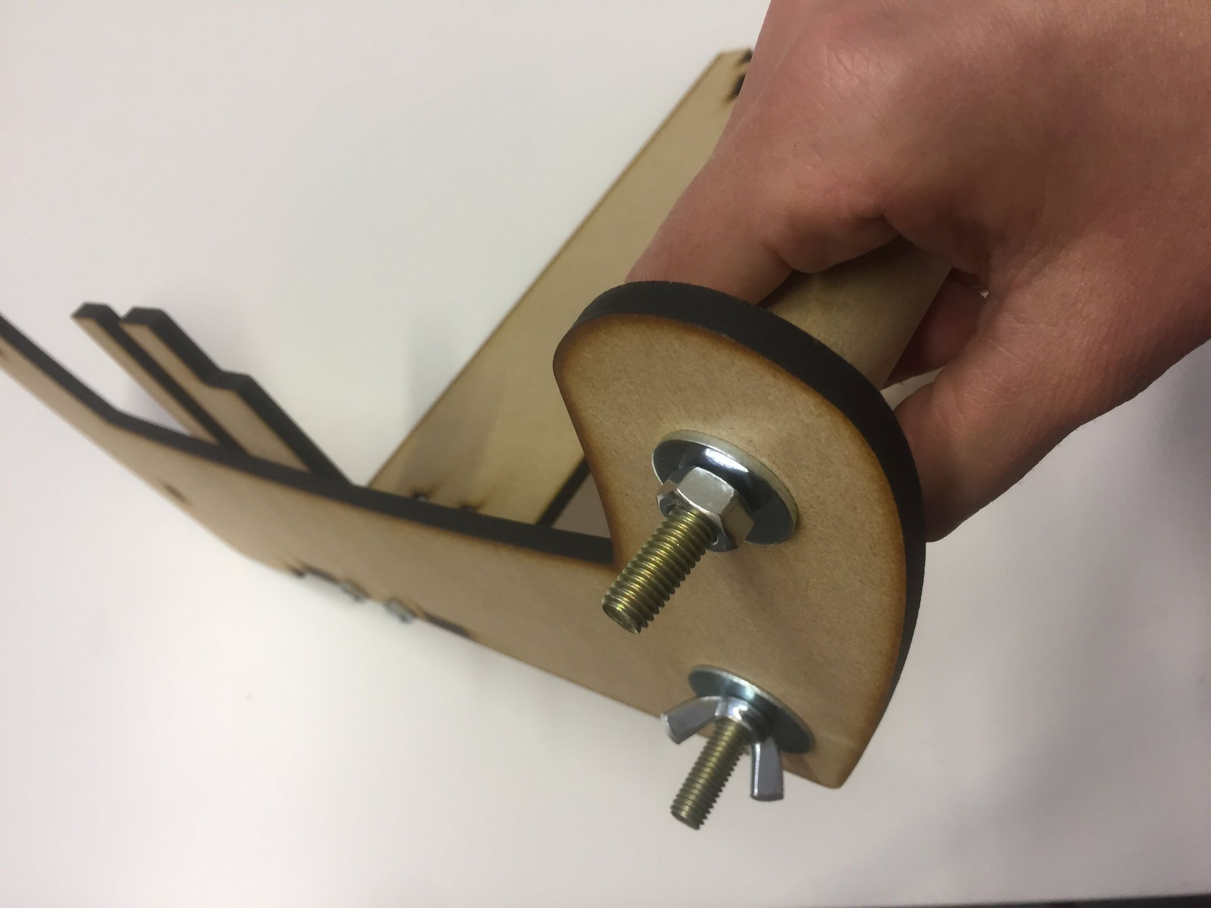 DIY Laser Cut Rigid Heddle Loom - Part 1: Building the Loom : 29 Steps ...