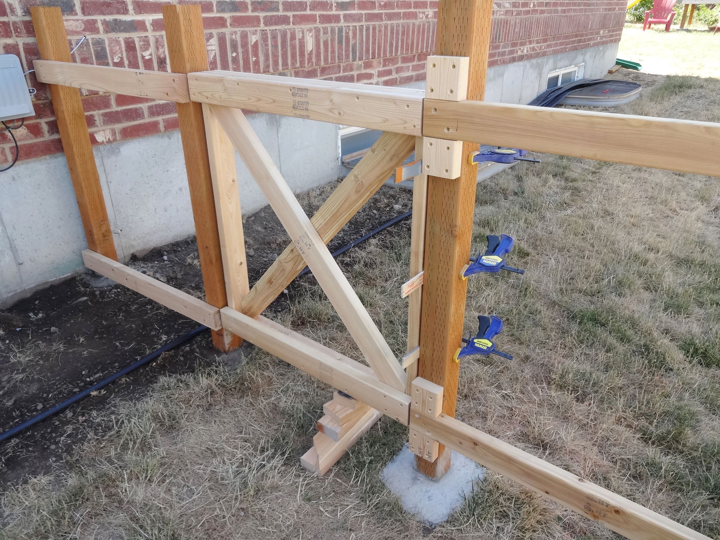 Build a Wooden Fence and Gate : 13 Steps (with Pictures) - Instructables