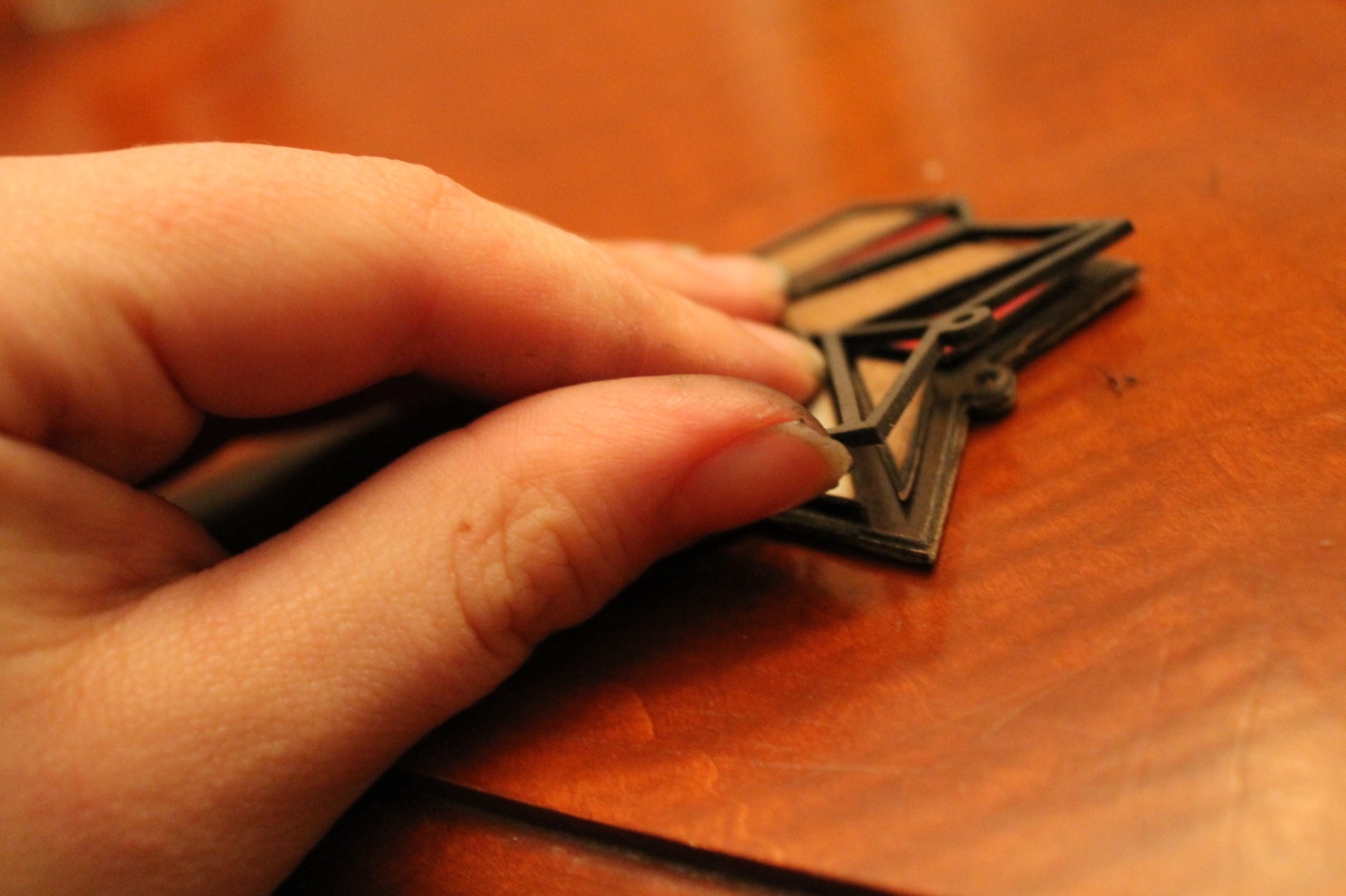 Laser Cut Necklaces From Recycled Laminate Samples : 11 Steps (with ...