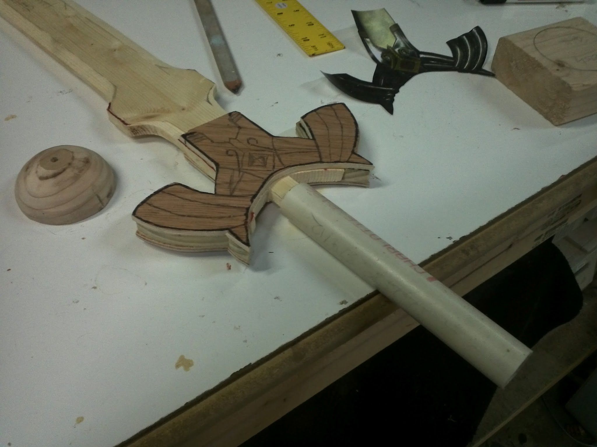 How to Make a Wooden Legend of Zelda Master Sword : 9 Steps - Instructables