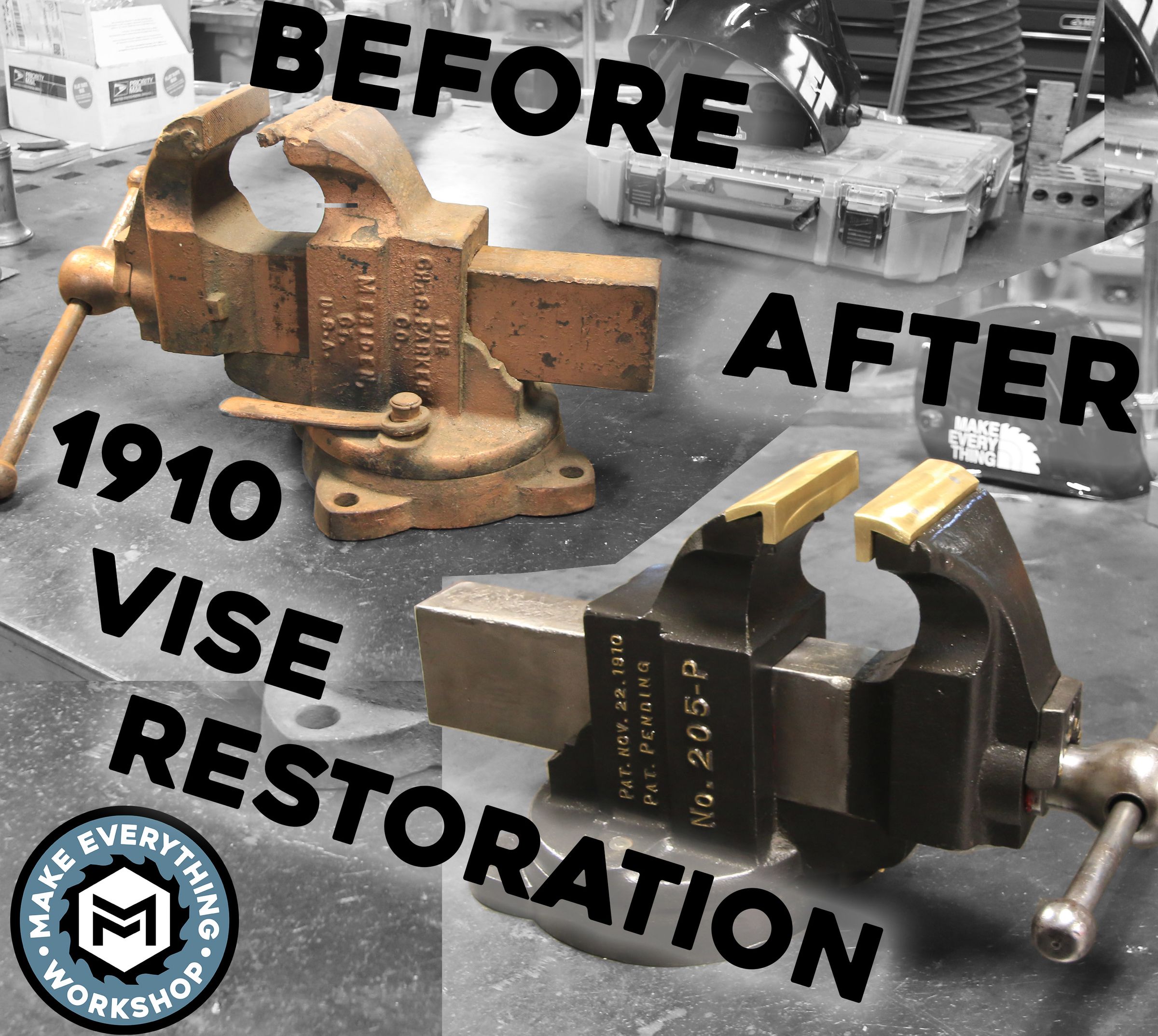 Restoring a 100 Year Old Vise! : 18 Steps (with Pictures) - Instructables