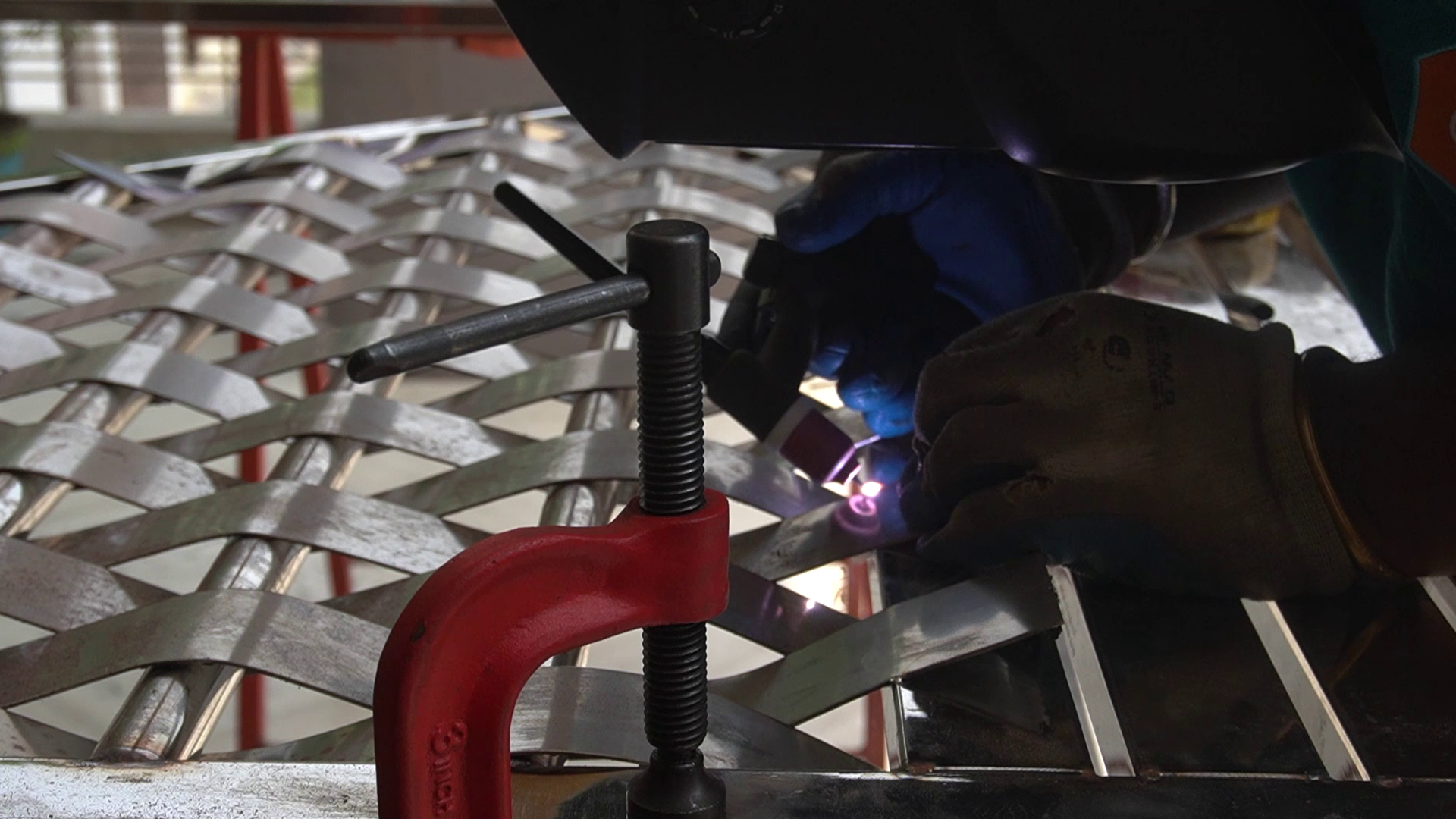 Stainless Steel Gate for Workshop : 15 Steps (with Pictures ...