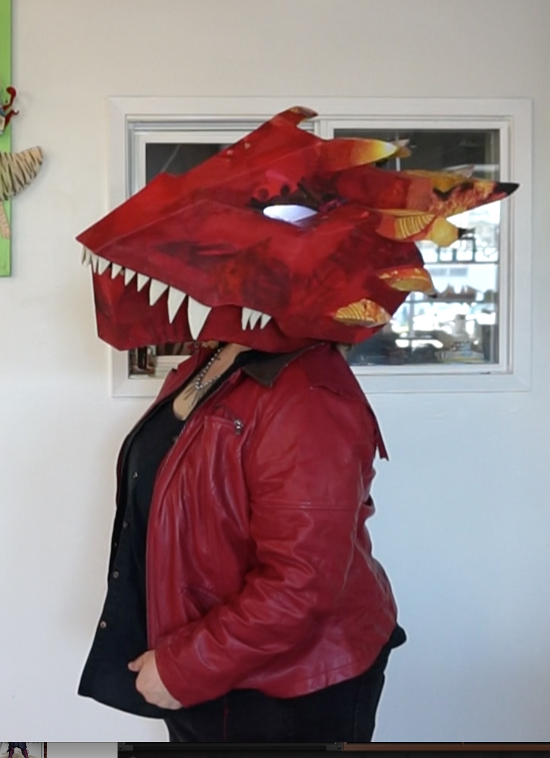 Upcycled Dragon Head Mask : 7 Steps (with Pictures) - Instructables