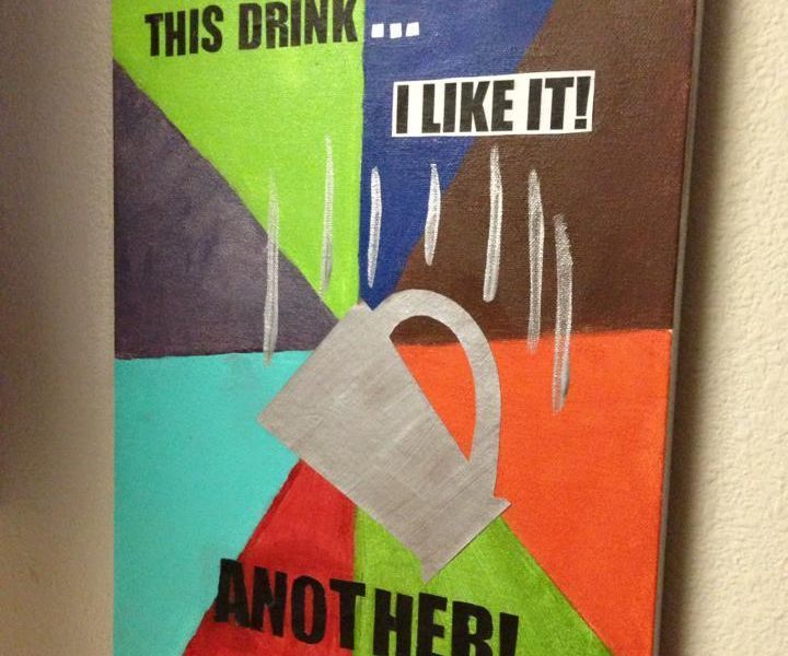 thor meme coffee wall art DIY Project - Step-by-Step DIY Project | FindingDIY