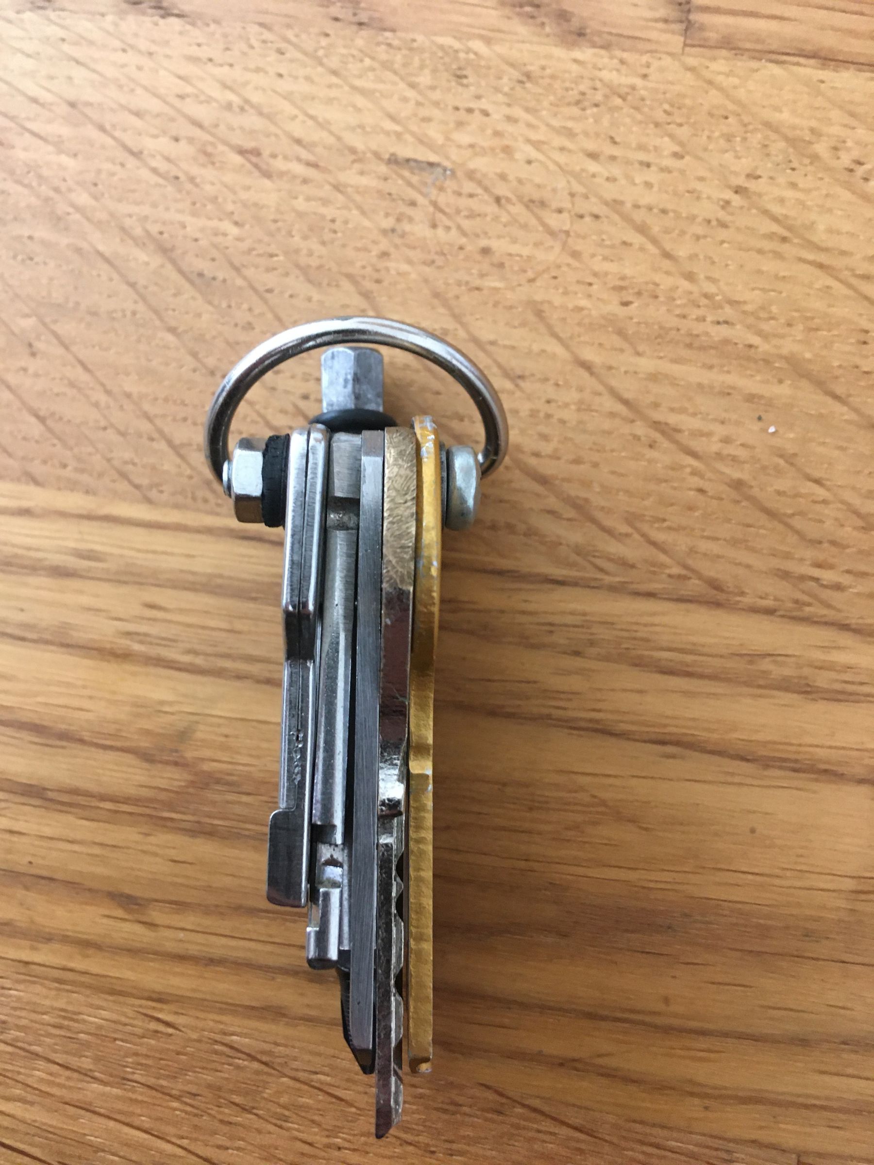 EDC Key Organizer With Bit Holder : 6 Steps - Instructables