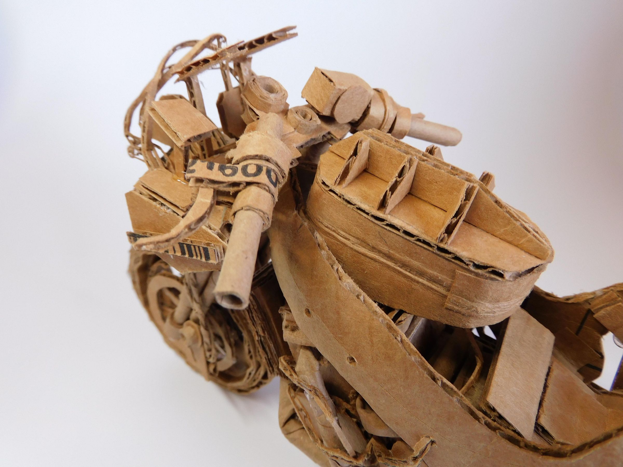 Cardboard Suzuki Hayabusa Chassis : 17 Steps (with Pictures ...