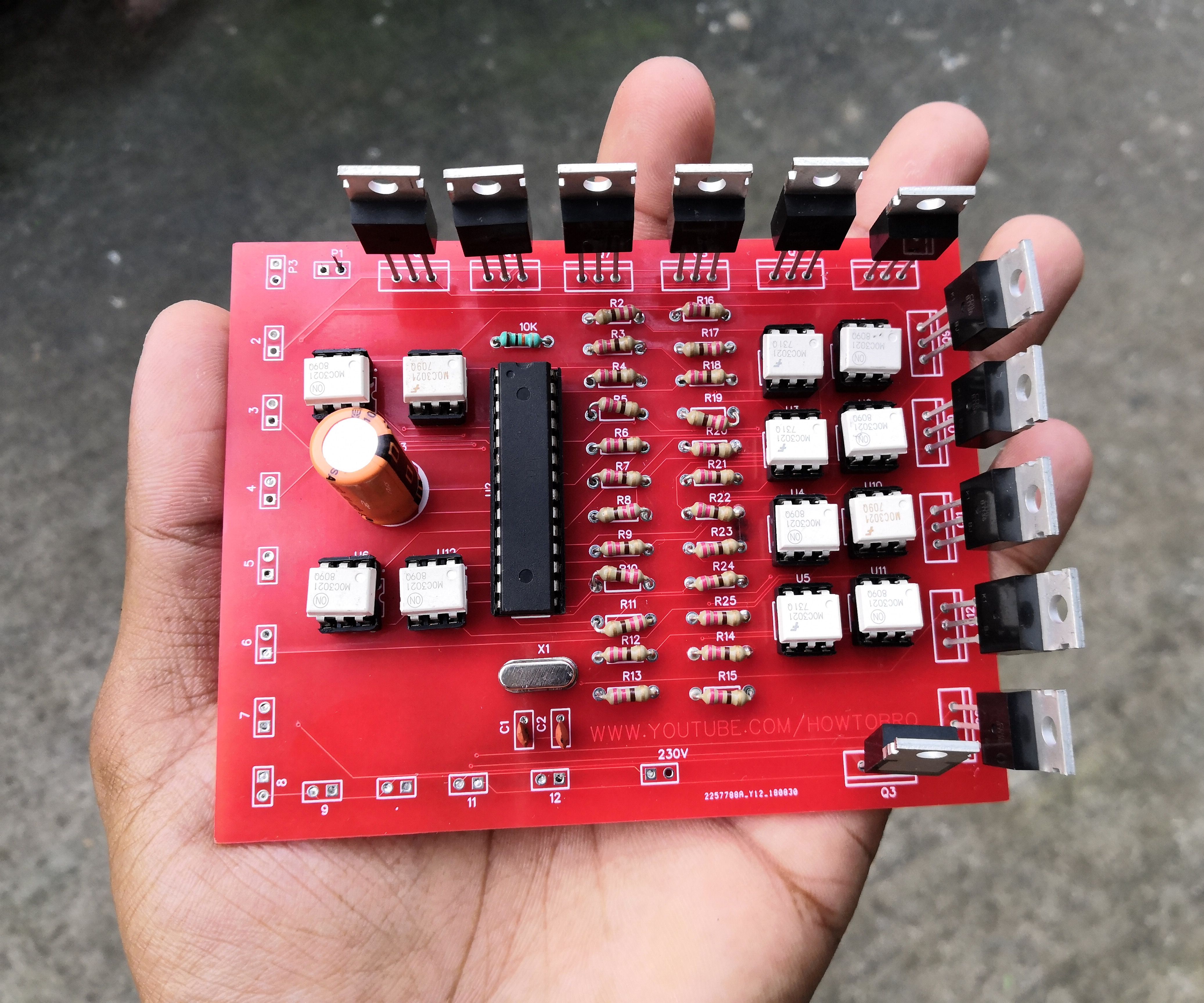 8 channel programmable timer DIY Project - Step-by-Step DIY Project ...