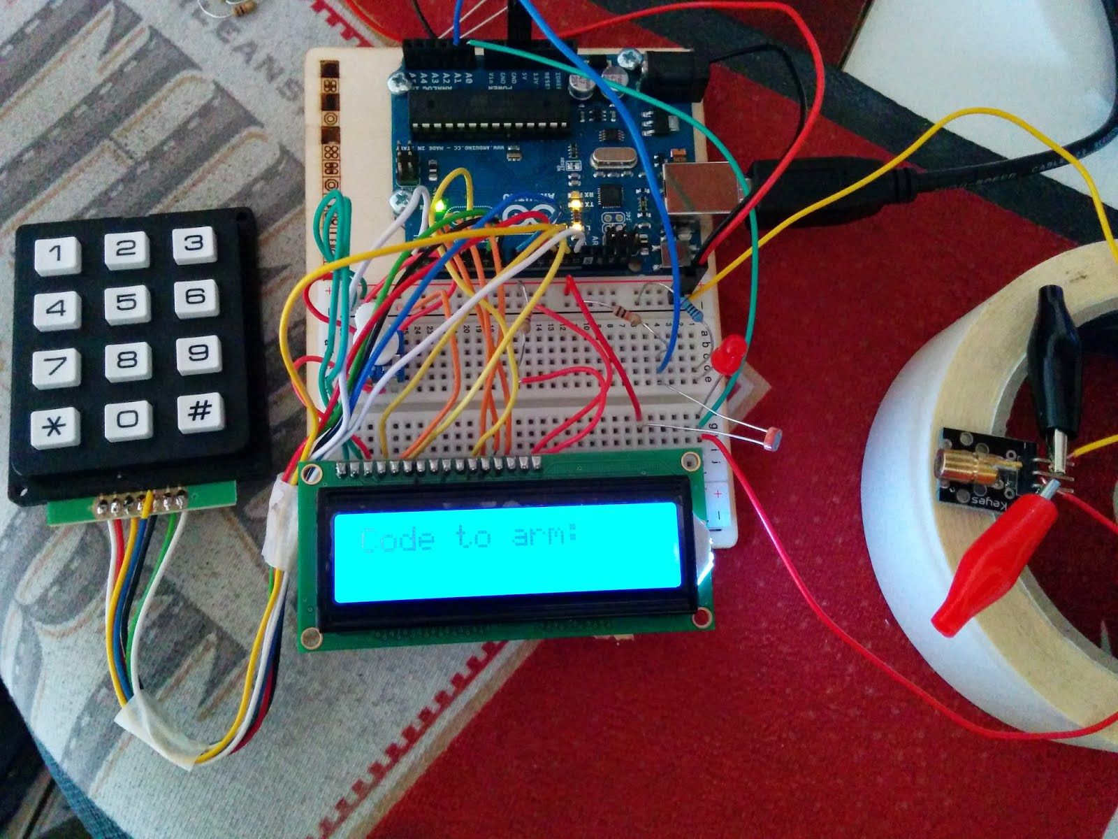 Arduino Laser Trip Wire : 4 Steps - Instructables