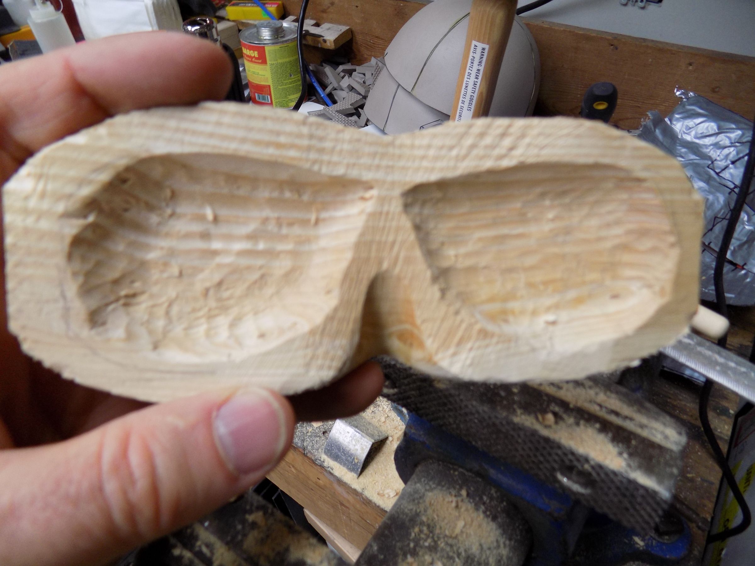 Traditional Inuit Style Snow Goggles : 6 Steps (with Pictures ...