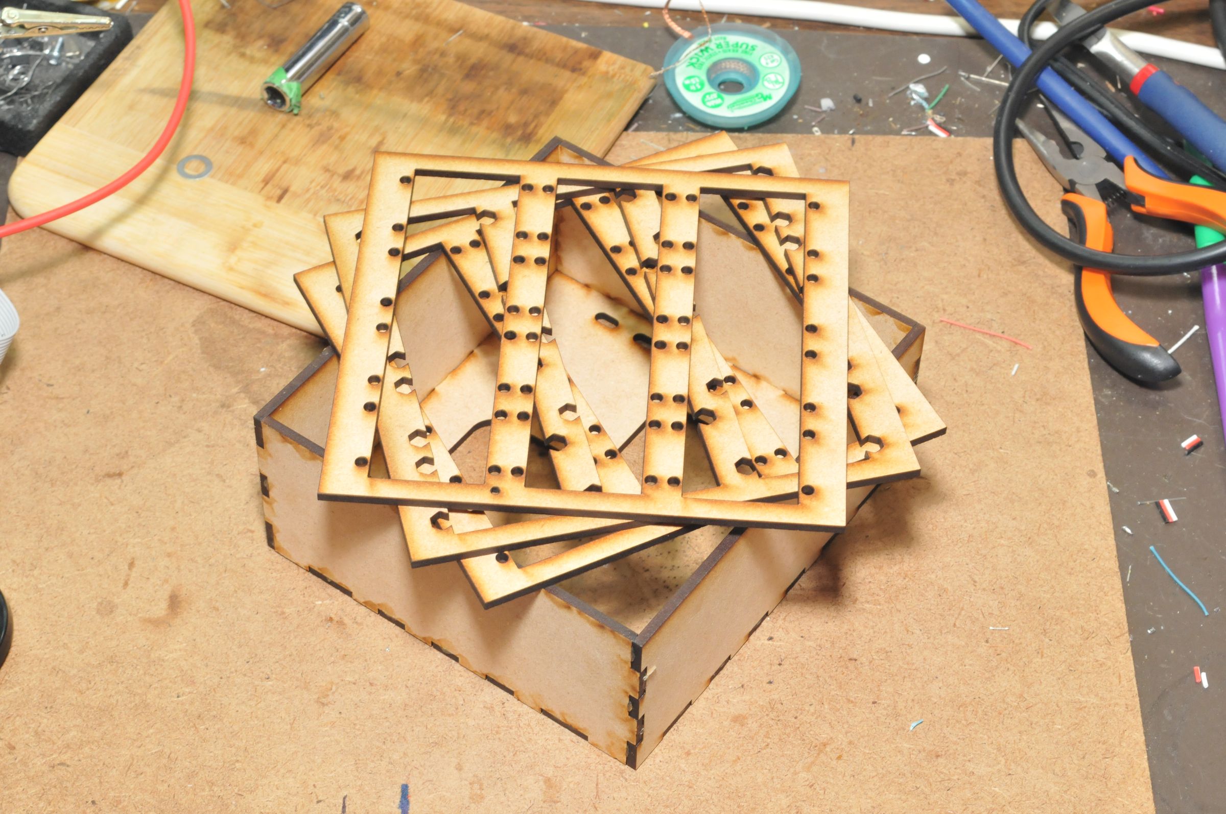 DIY Laser Cut Eurorack 1U Tile Case : 5 Steps (with Pictures ...