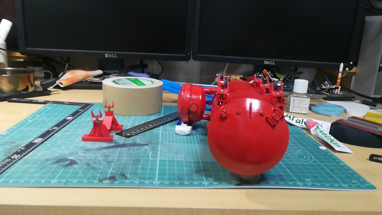 Scale Model of Dynamitron Particle Accelerator : 4 Steps (with Pictures ...