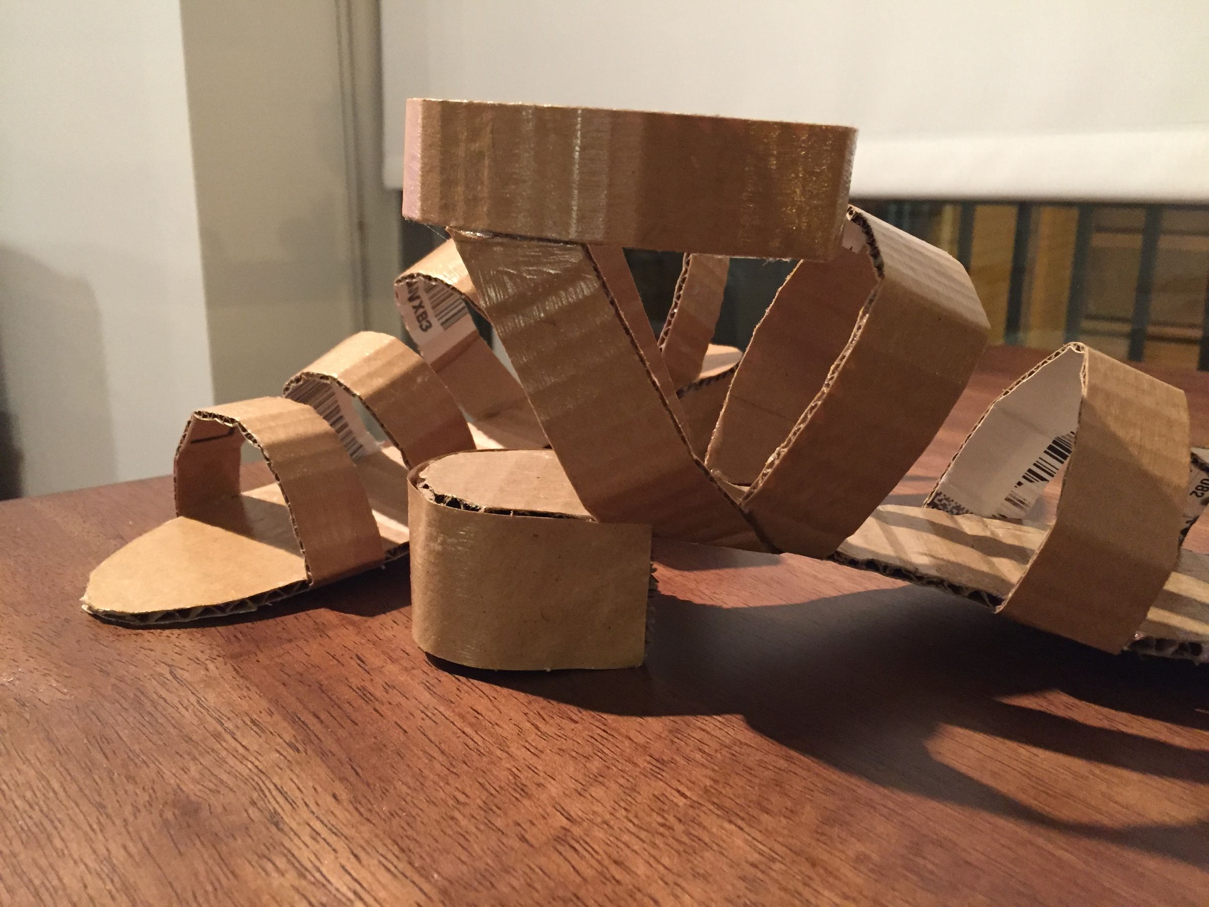 Transform Recycled Cardboard Into Shoes : 26 Steps (with Pictures ...