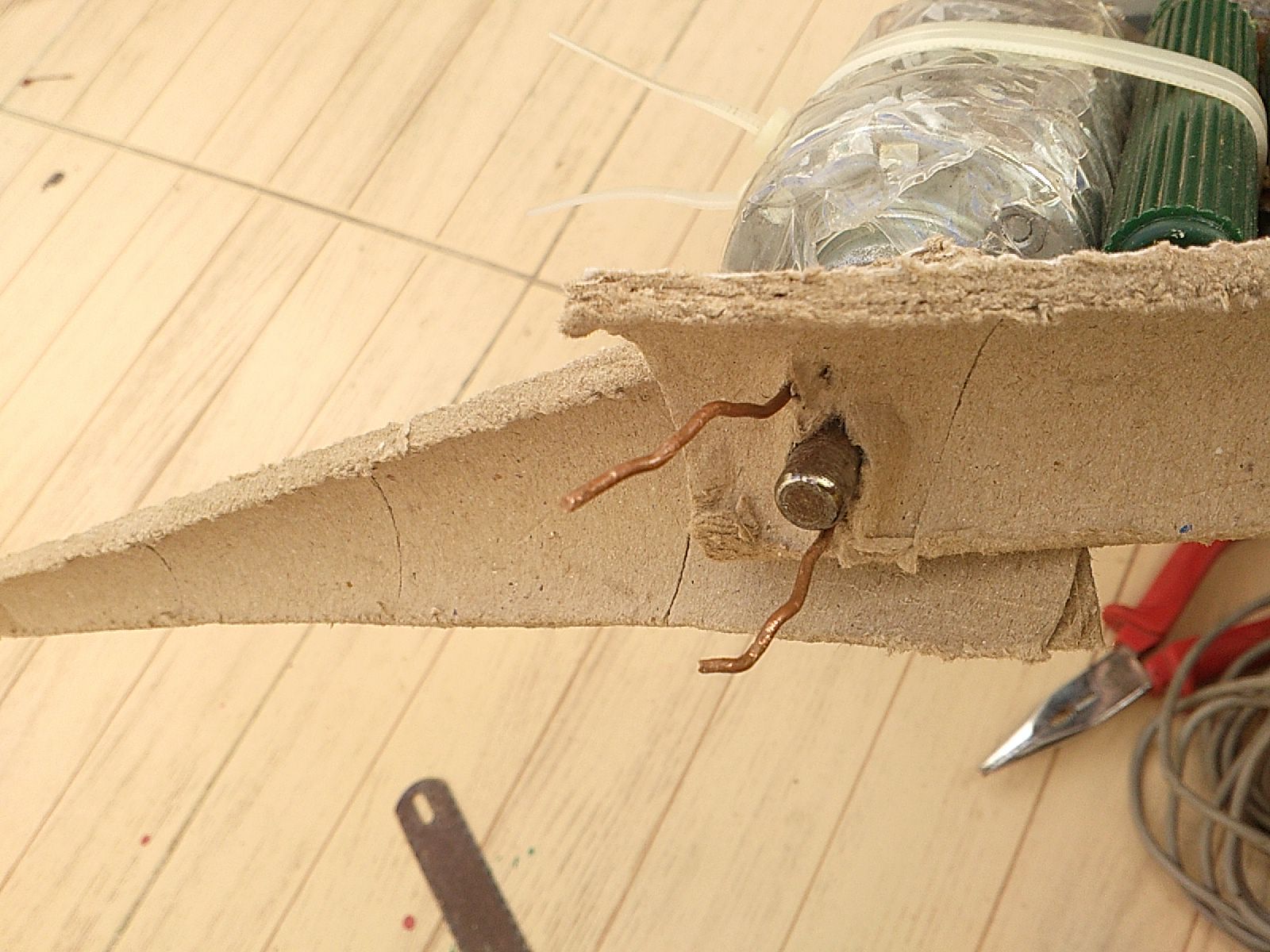 Make a Wind Turbine From a Cardboard Roll : 5 Steps - Instructables