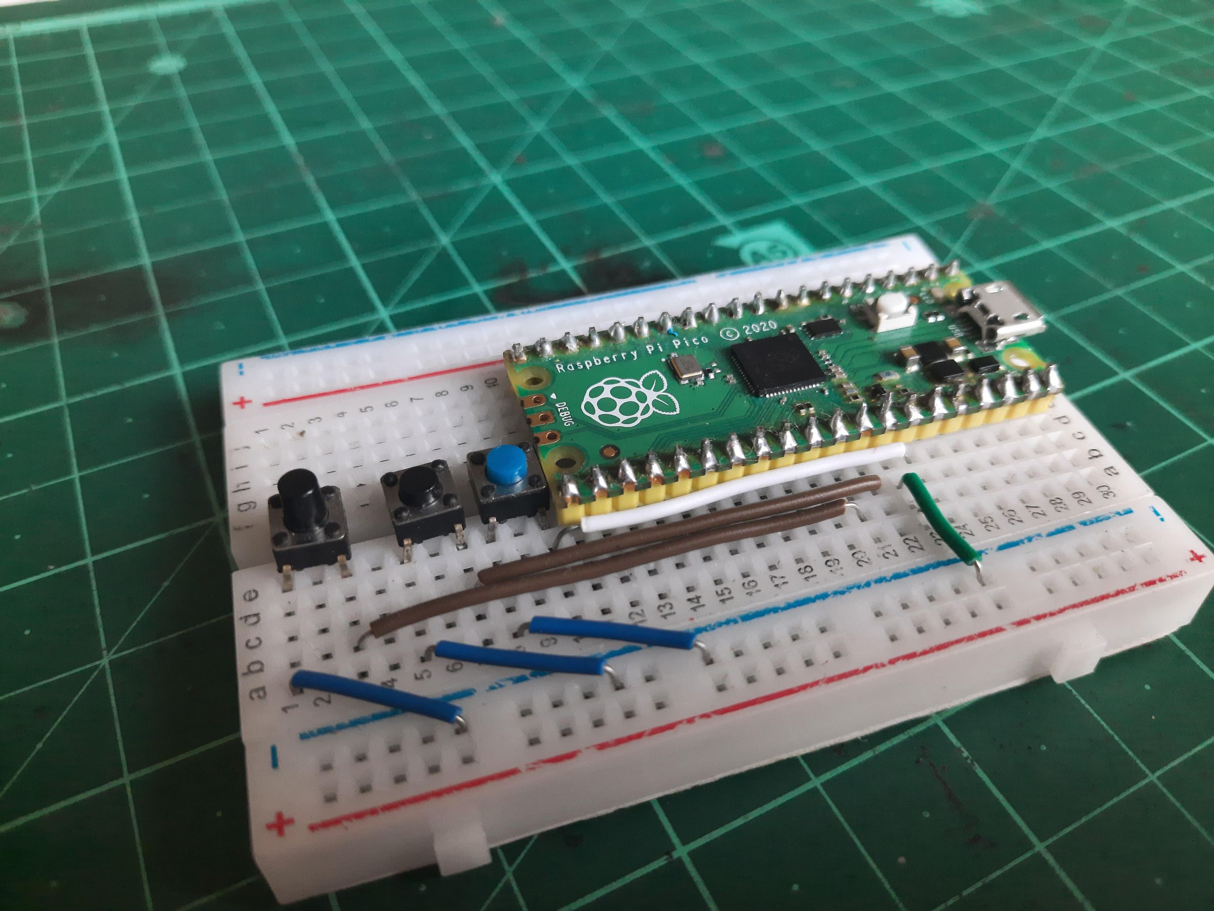 Simple Button Controlled Stepper Motor With Raspberry Pi Pico : 6 Steps ...