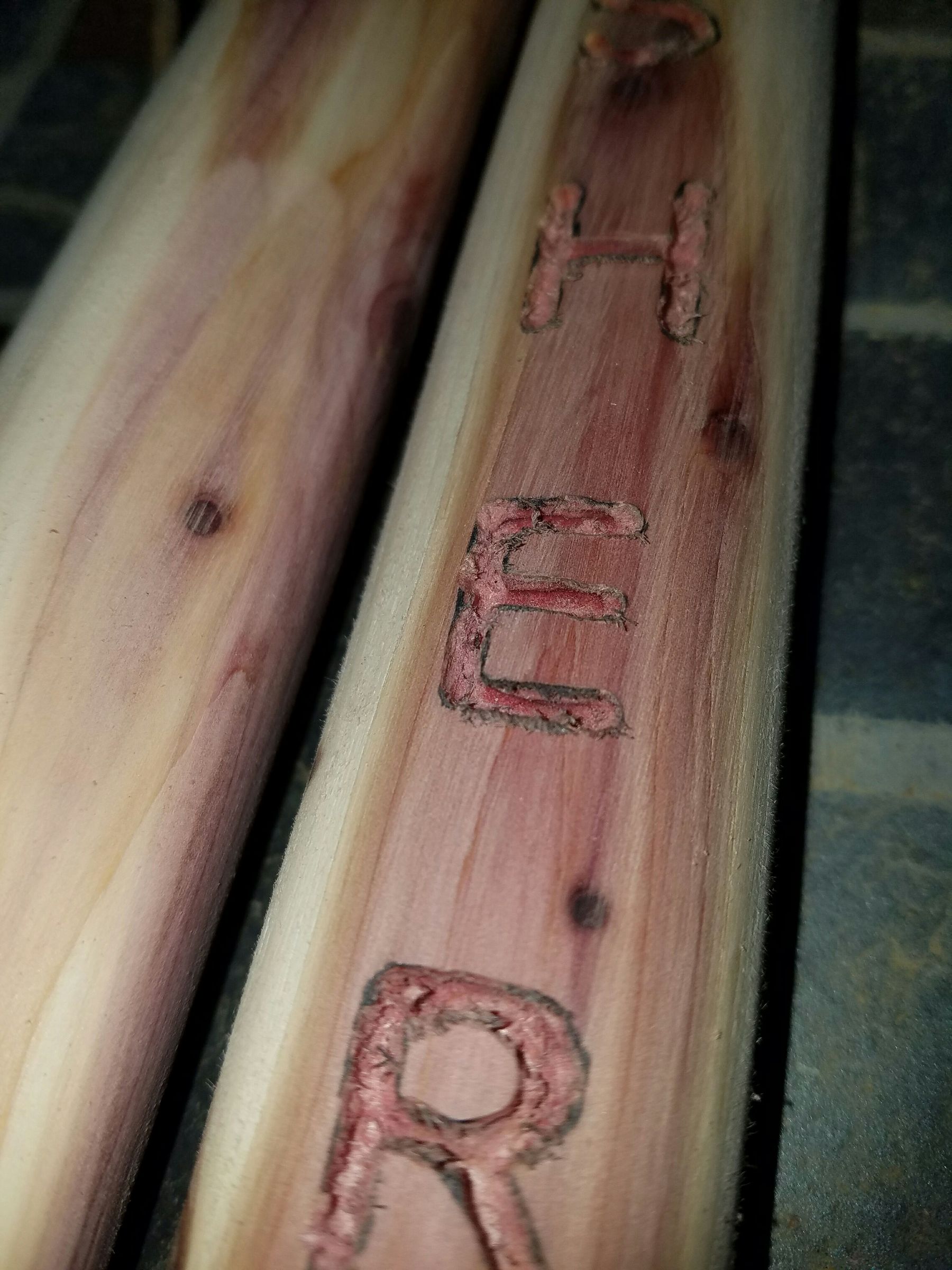 Turning Cedar Trees Into Walking Sticks : 12 Steps (with Pictures ...